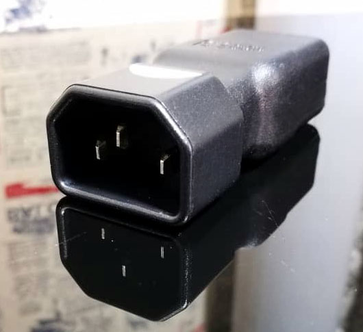 15Amp C15 cable to 20Amp C19 Component Adapter | Actsessory Shoppe