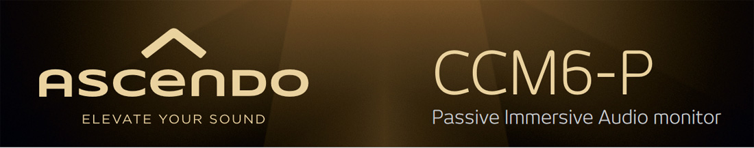 Ascendo The 6 CCM6-P Immersive Audio Monitor Loudspeaker | Actsessory ...