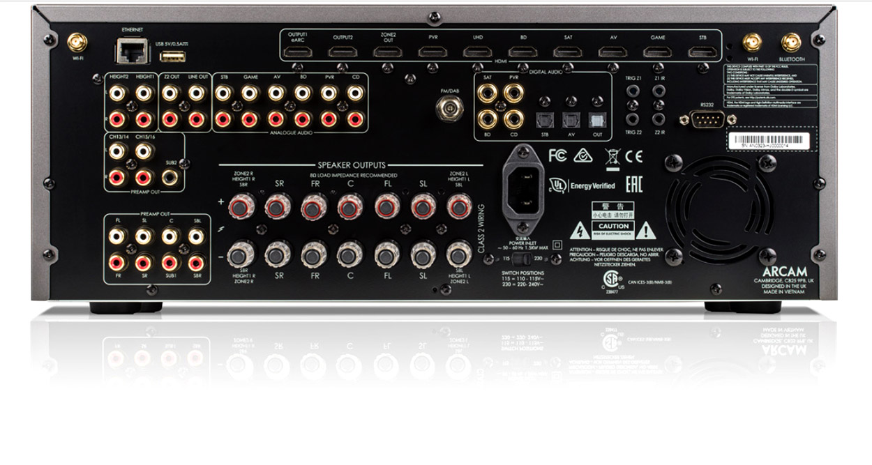 Arcam AVR20 Surround Sound AV Receiver | Actsessory Shoppe