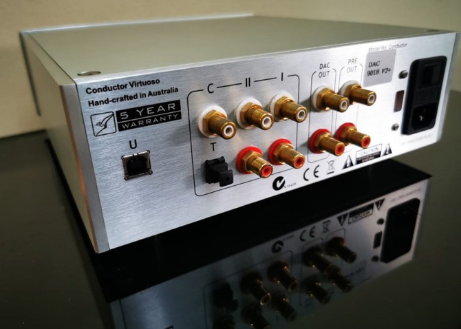 Burson Audio Conductor V2+ Headphone Amp / Pre-Amp / DAC / USB DAC (DSD)