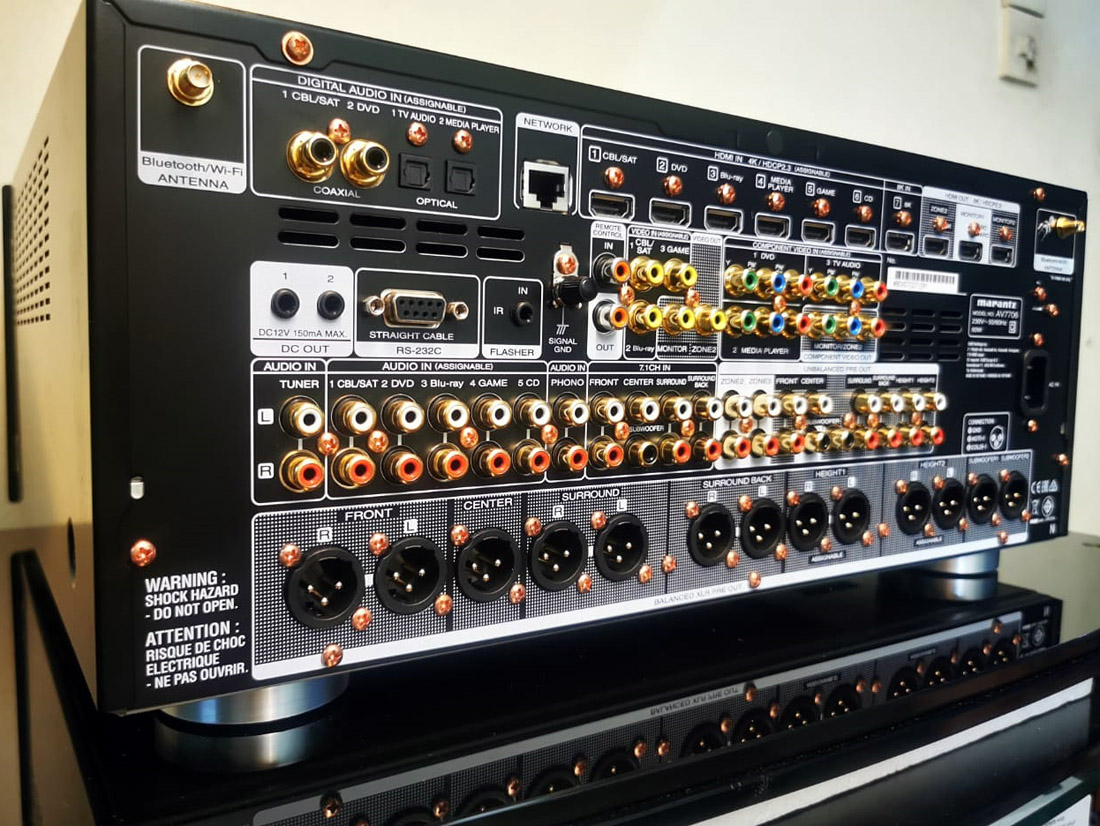 Marantz AV7706 8K Ultra HD 11.2Ch AV Surround Pre-Amplifier / Processor