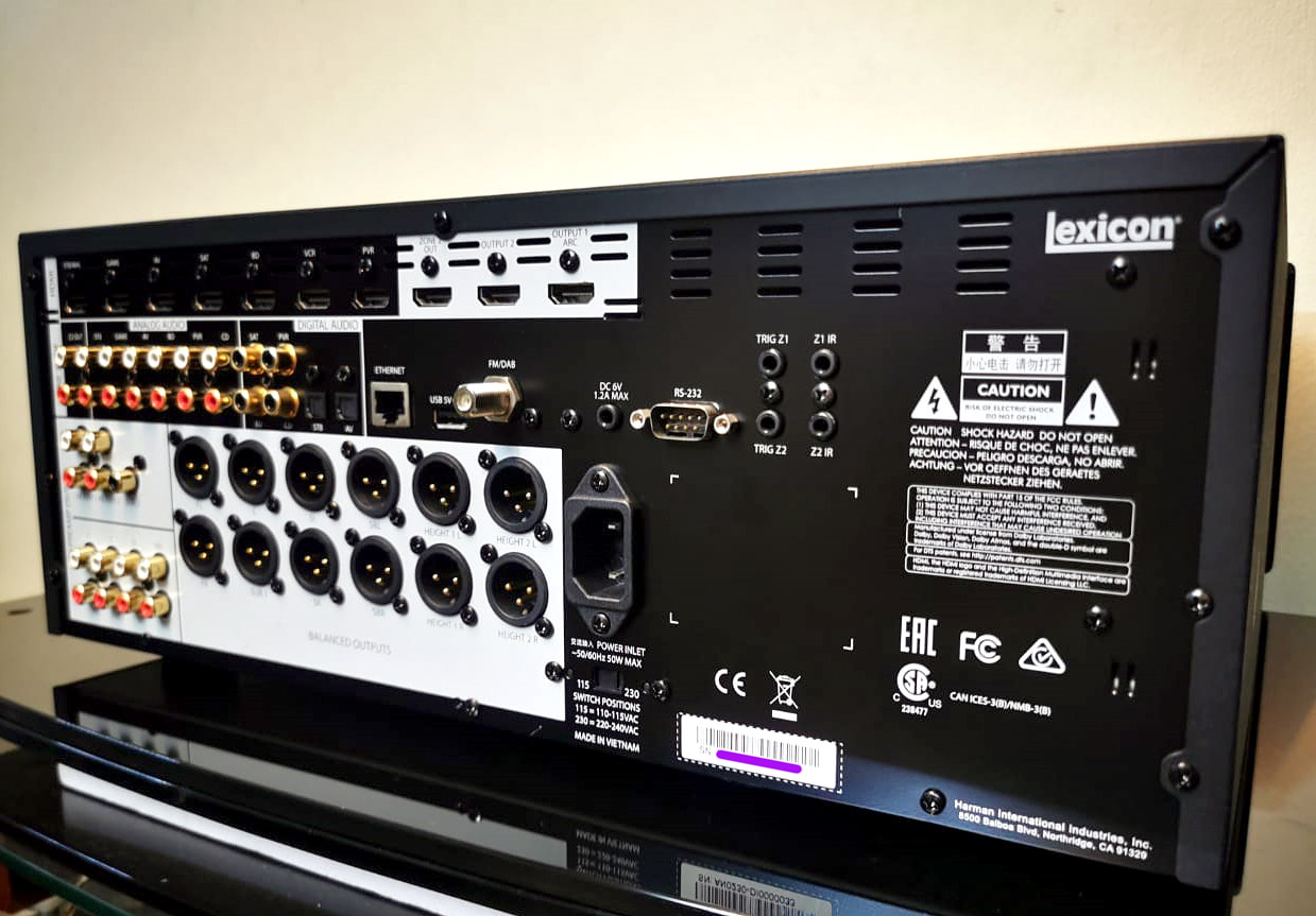 Lexicon MC-10 Immersive Surround Sound AV Processor, Atmos, DTS:X, IMAX ...