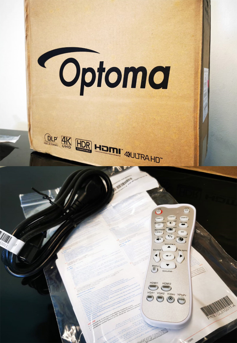 Optoma UHD35+ 4K UHD, 3D Cinema Gaming Projector