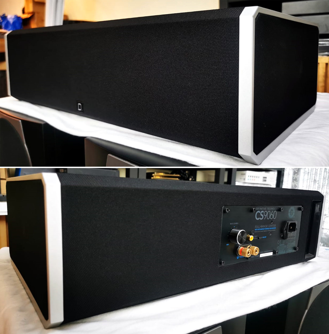 Definitive Technology CS9060 Center Speaker with active 8″ subwoofer
