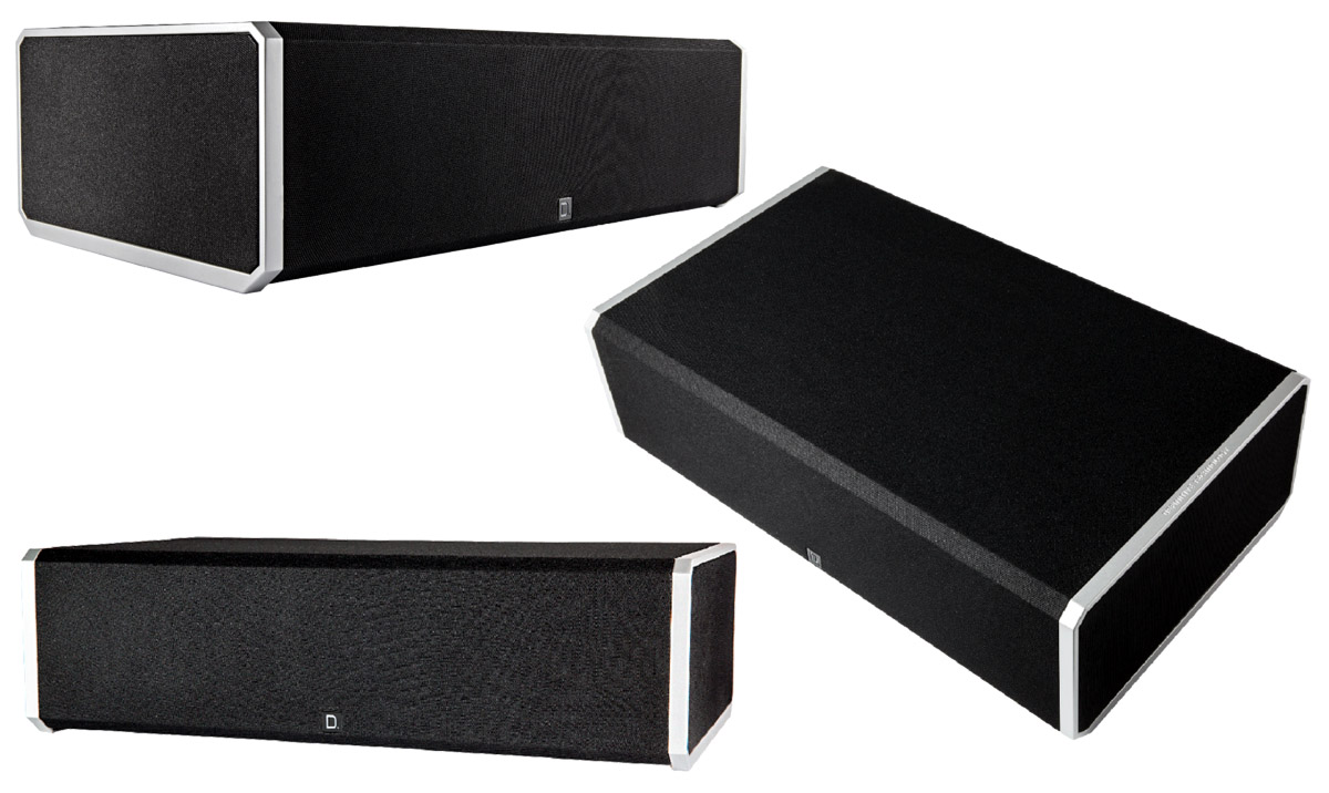 Definitive Technology CS9060 Center Speaker with active 8″ subwoofer