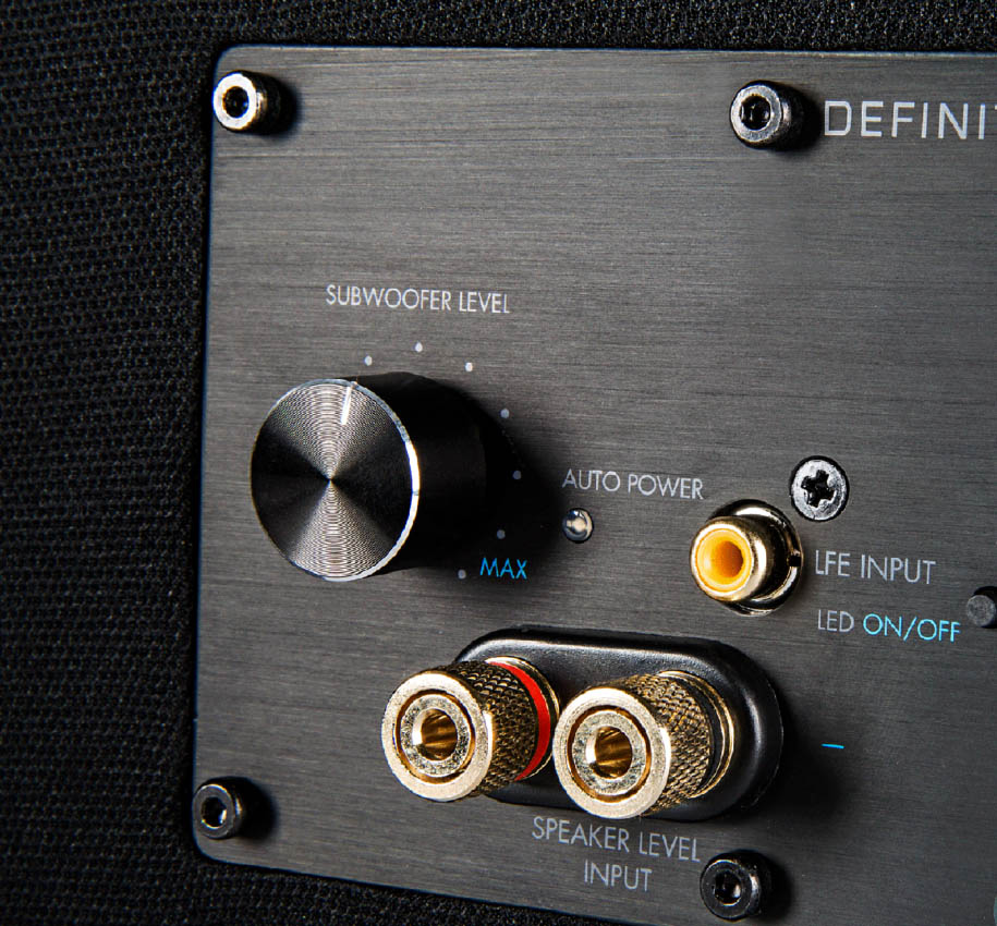 Definitive Technology CS9060 Center Speaker with active 8″ subwoofer