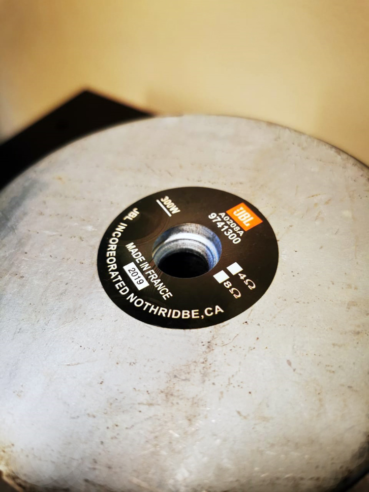 JBL 12″ inch subwoofer driver, 300W