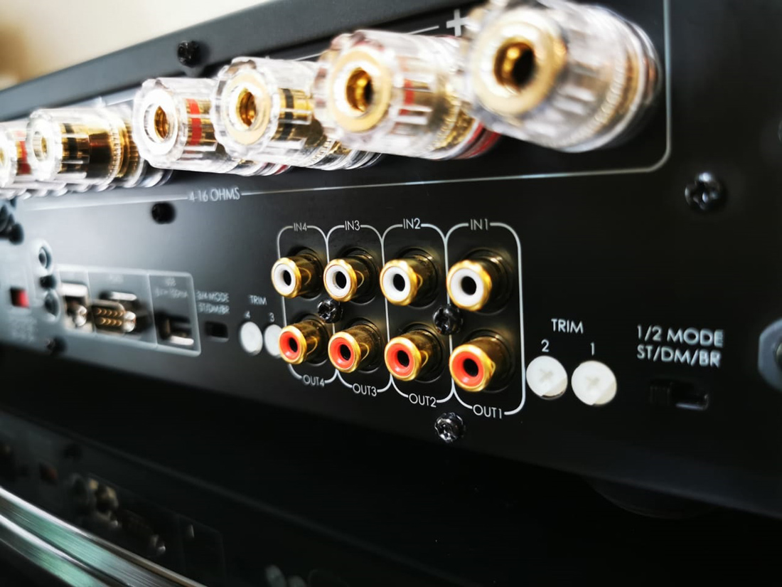 Arcam P429 four channel Class G power amplifier, Dual Mono mode ...