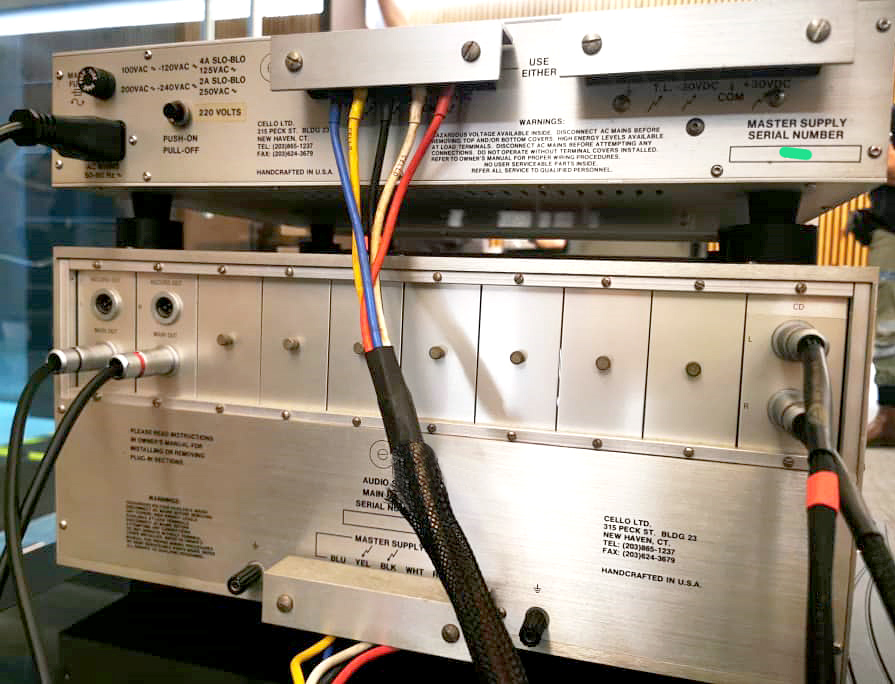 Cello Audio Suite high end modular stereo preamplifier, USA