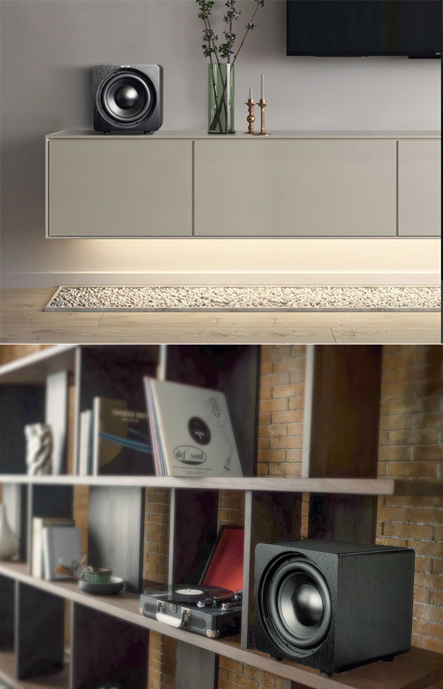 Velodyne Acoustics Deep Blue DB-10 sealed active subwoofer, 10 ...